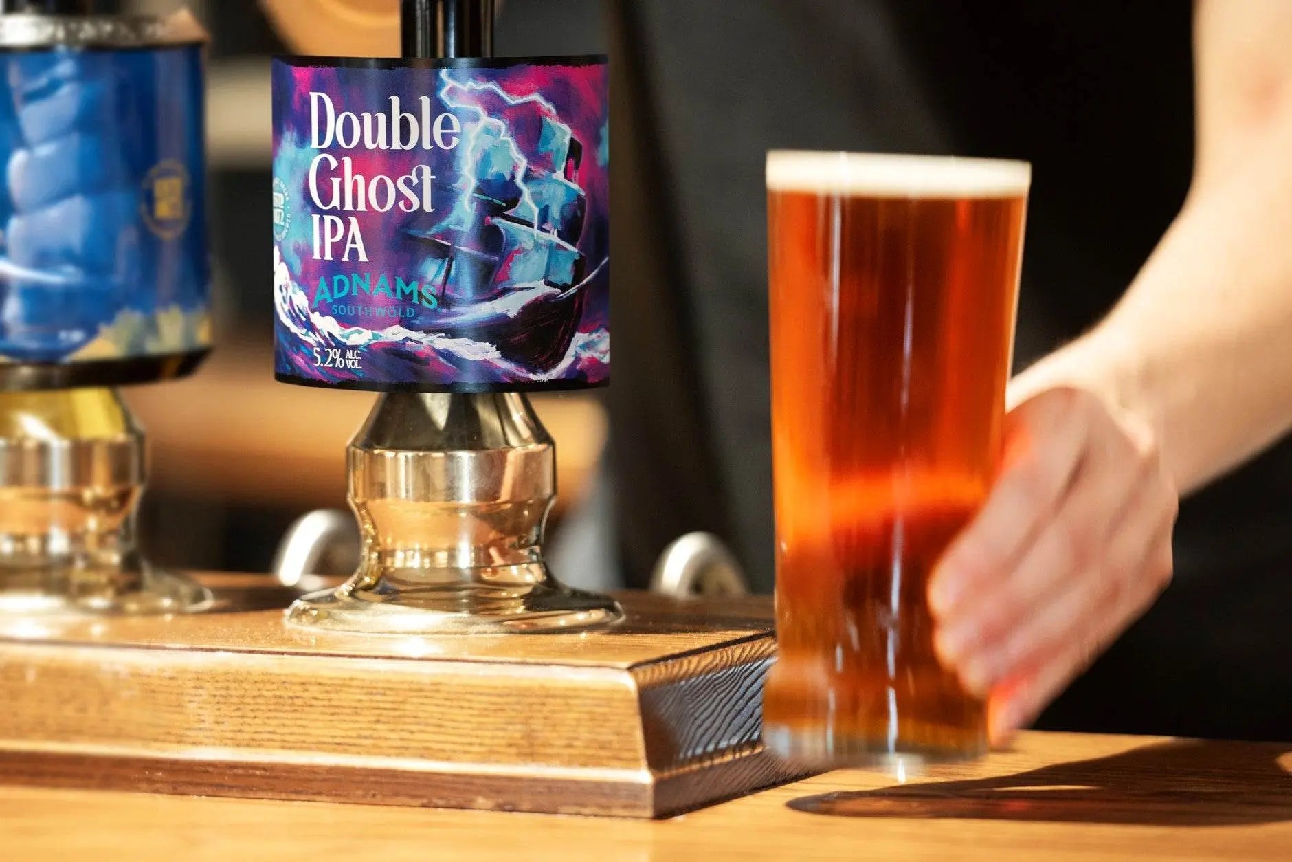 The legend continues, with Double Ghost IPA 5.2% - Adnams PLC