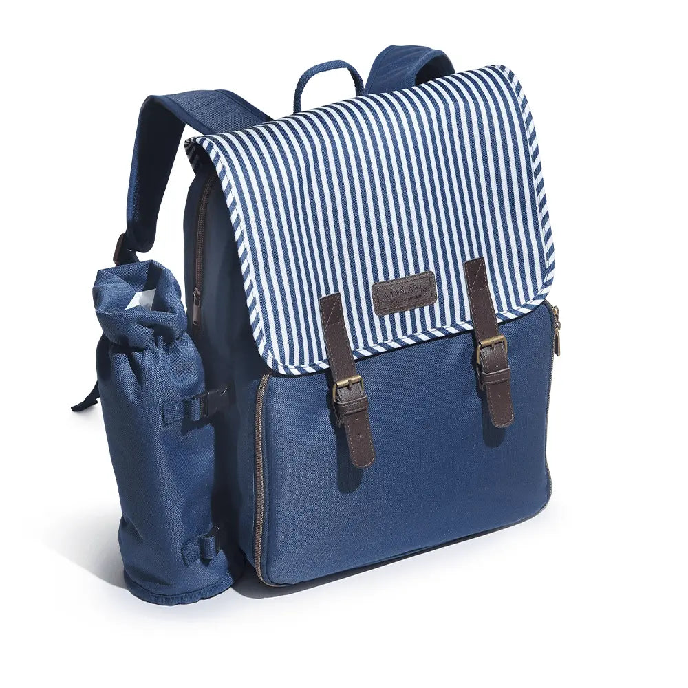 Adnams Navy Backpack Hamper with wine Cooler – Adnams PLC