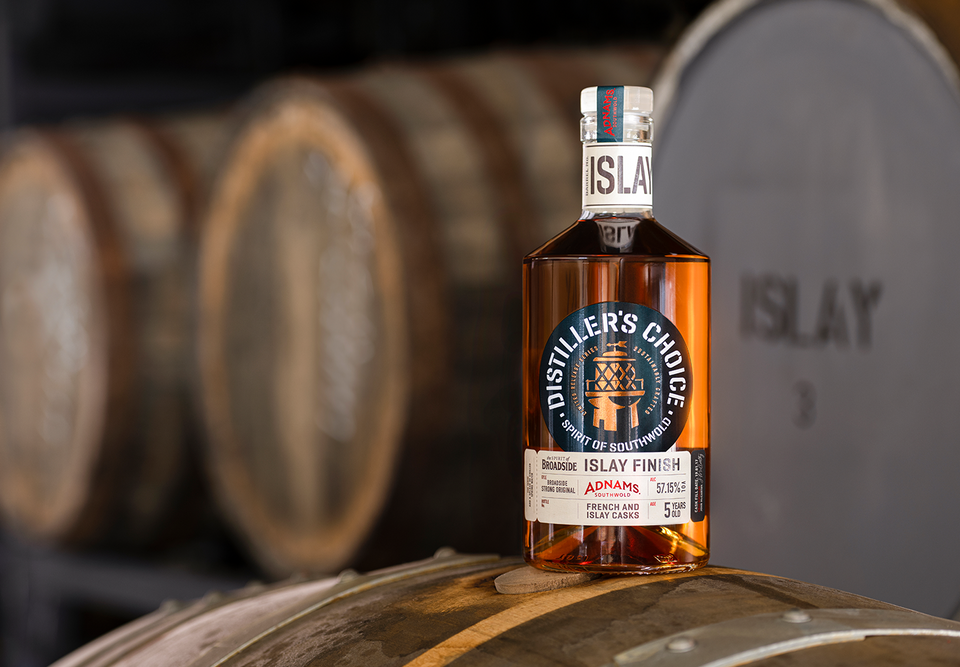Adnams Distiller's Choice Islay cask aged Spirit of Broadside, 57.15% ...
