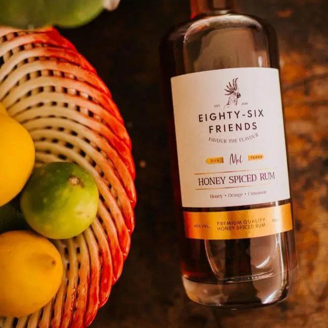 Eighty-Six Friends Honey Spiced Rum 70cl - Adnams PLC