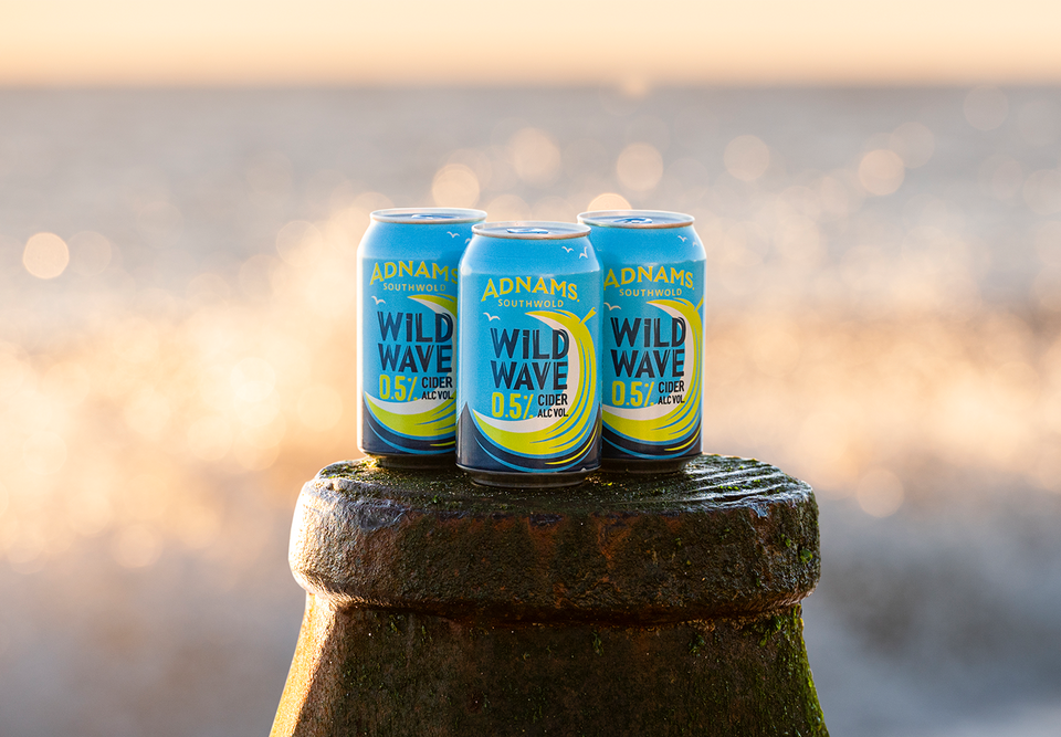 Wild Wave 0.5% Cider Cans – Adnams PLC